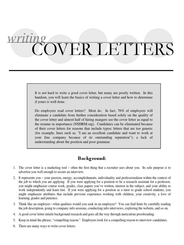 University Chicago Cover Letter Samples | Email | University Of Chicago
