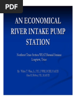 Raw Water Intake Design | River | Water Supply Network