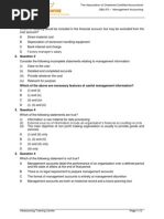 FA2 ACCA Practice Test #1 Questions | PDF | Computing | Teaching ...