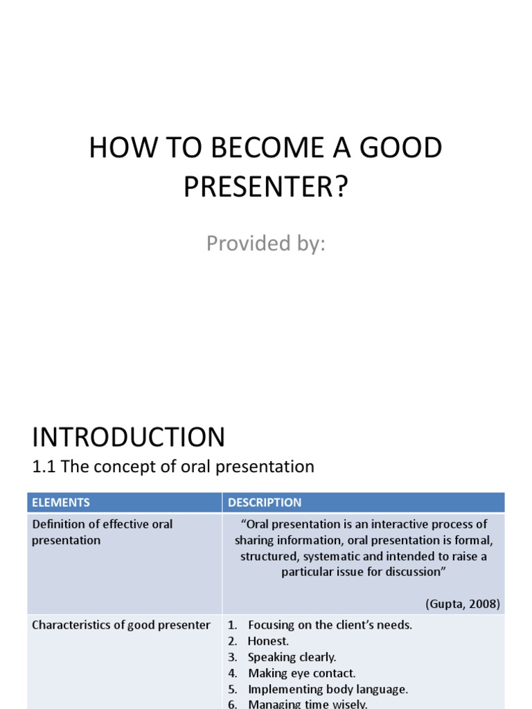 Becoming an Effective Presenter | PDF | Job Interview | Cognition