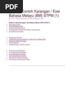 BM STPM Semester 3 (2020) | PDF