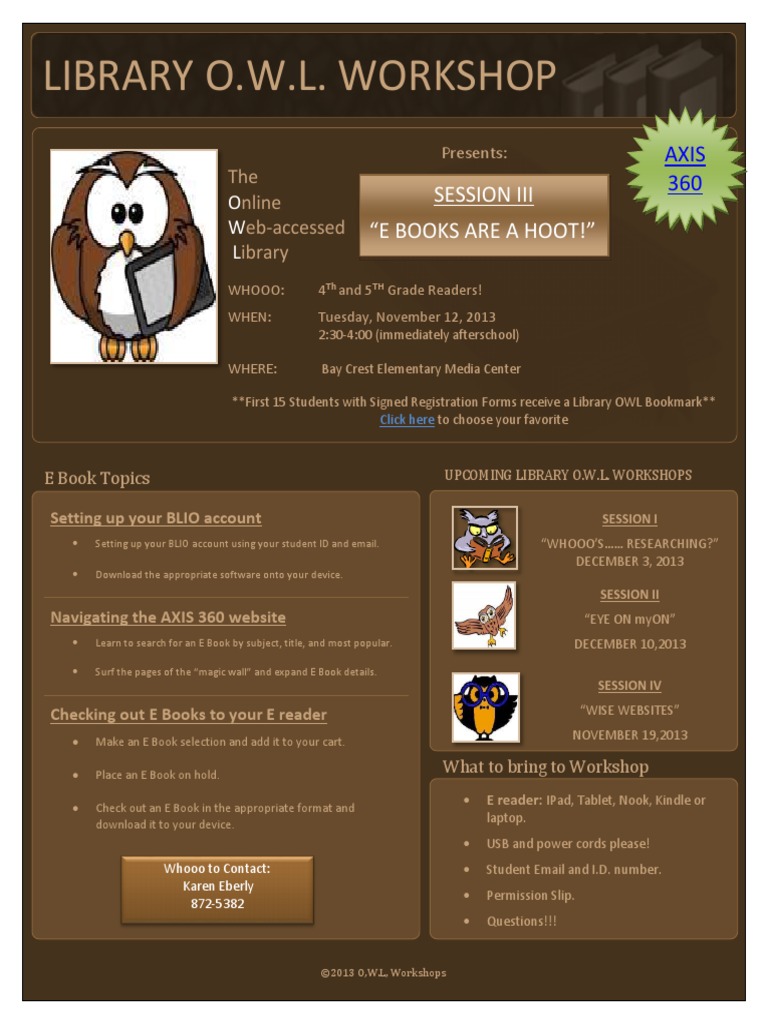 Owl Flyer | PDF