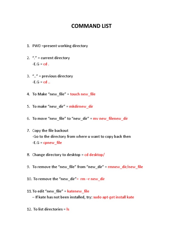 Ubuntu Linux Commands PDF | PDF | Superuser | Computer File