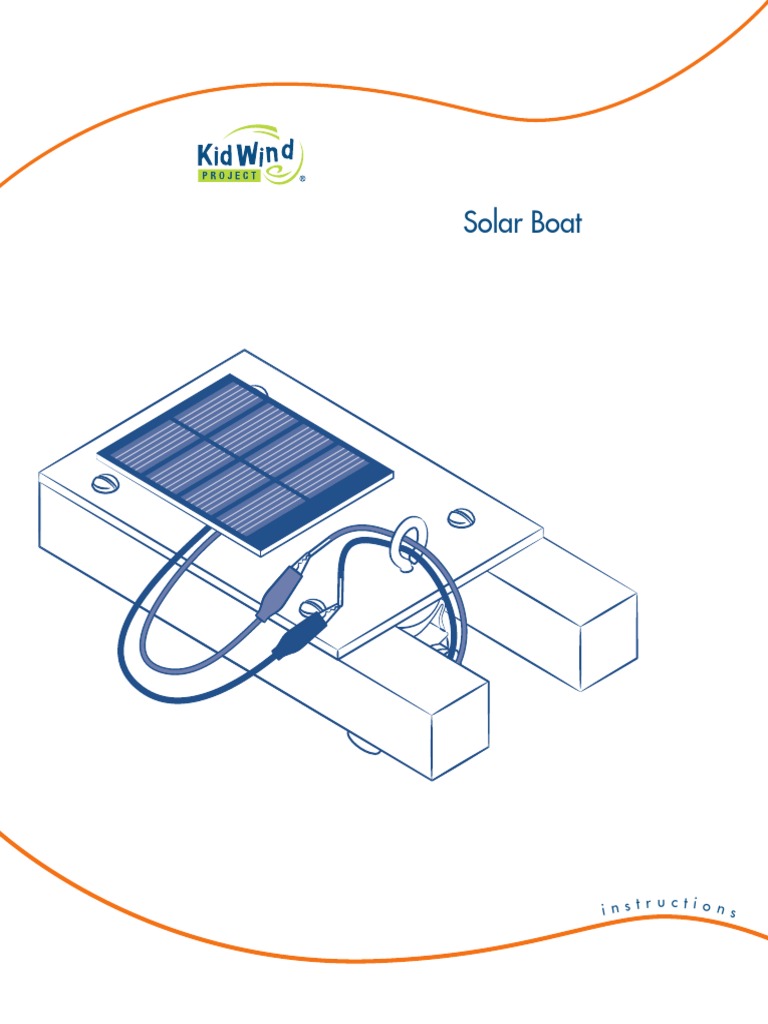 Solar Boat Build Manual | PDF | Photovoltaics | Buoyancy