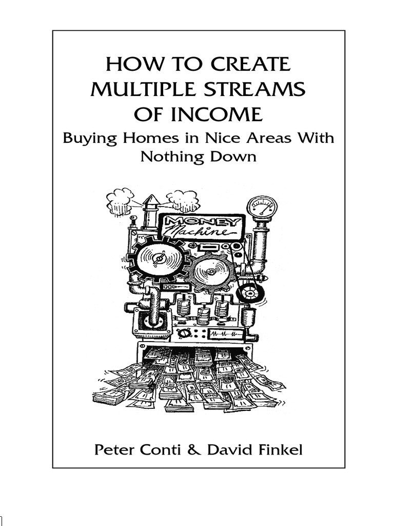 How To Create Multiple Streams of Income Book | PDF | Loans | Real ...
