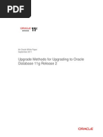 Oracle Database Upgrade Methods | PDF | Databases | Oracle Corporation