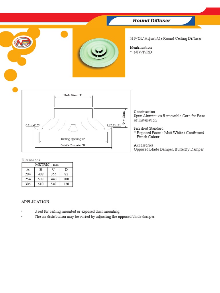 Round Diffuser | PDF