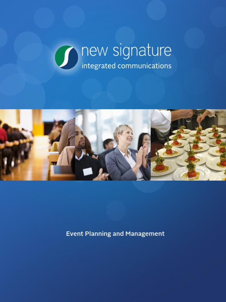 New Signature Event Management Planning PDF | PDF