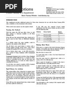 Character Sheet DND - Dragonborn | Role Playing Games