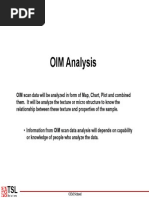 OIM Analysis Tutorials PDF | PDF | Button (Computing) | Icon (Computing)