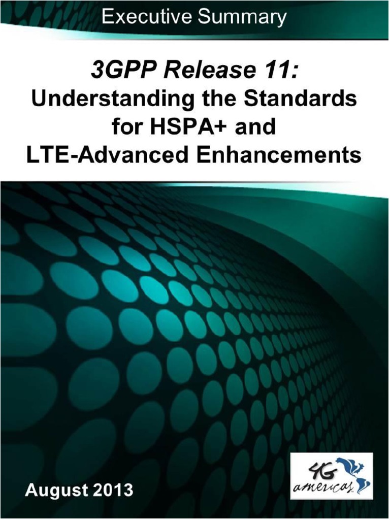 3GPP Release 11 - ES - Final PDF | PDF
