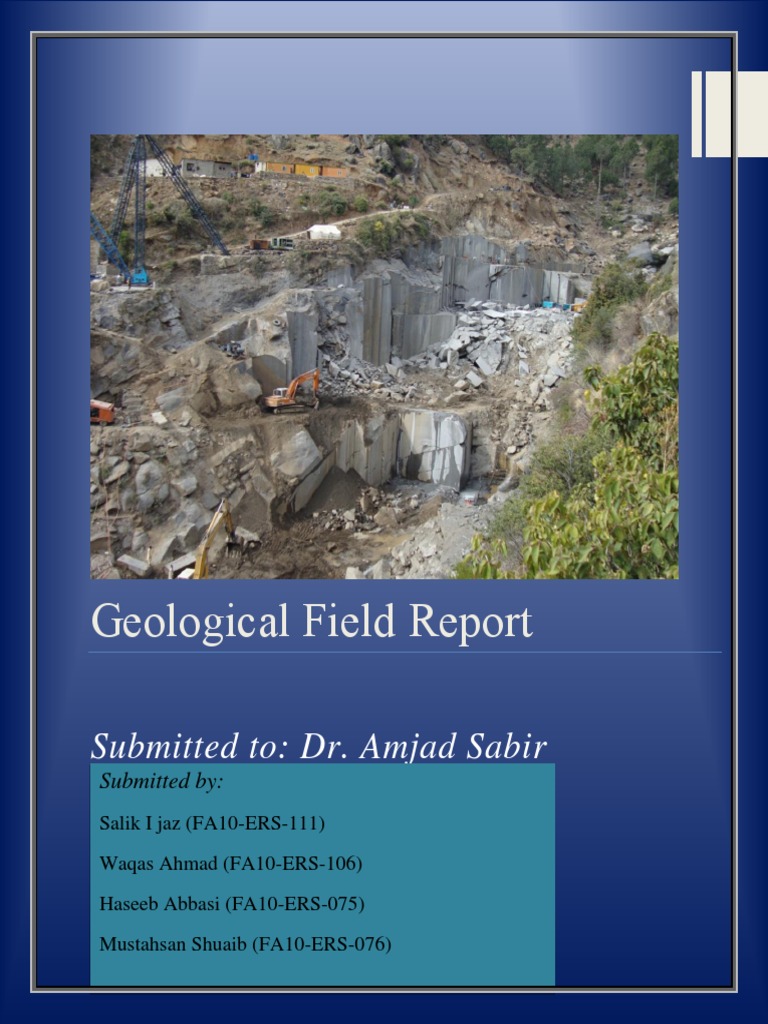 Geological Field Report_granite cutting anf phosphate mining.pdf ...