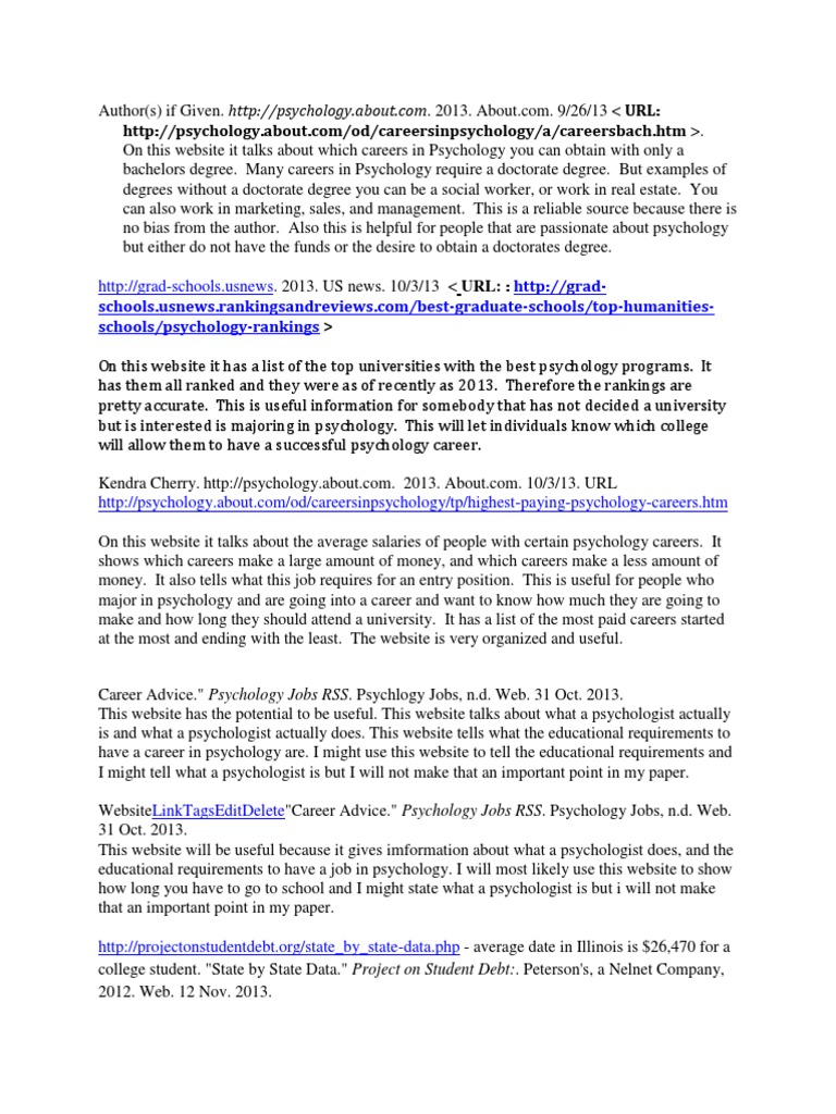 Finished Annotated Bibbly | PDF | Doctor Of Philosophy | Websites