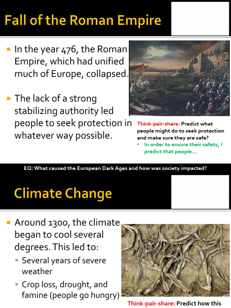 Causes and Impact of the Dark Ages | PDF | Environment | Plague (Disease)