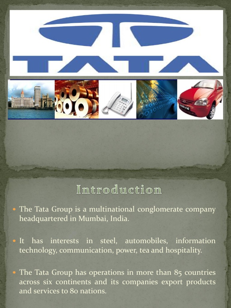 Tata Group | PDF | Energy And Resource | Science