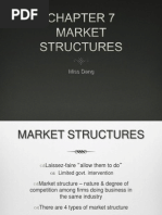 Market Structures - Notes For Economics Students | PDF