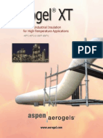 Pyrogel XTE Datasheet | PDF | Thermal Insulation | Thermal Conductivity