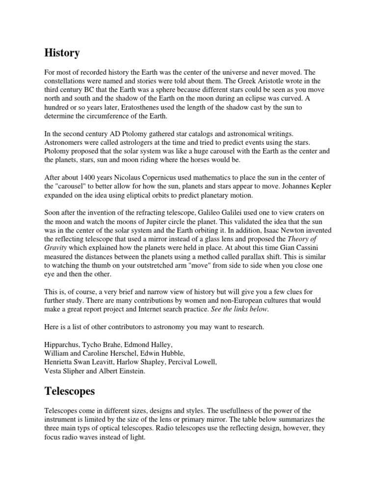 Introduction To Astronomy PDF | PDF | Astronomy | Stars