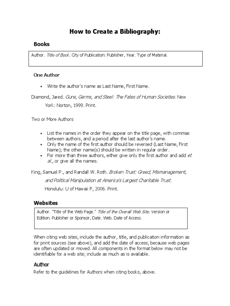 How to Format a Bibliography | PDF | Foreign Language Studies | General ...