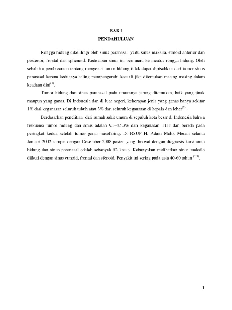 Tumor Sinus Maksila | PDF