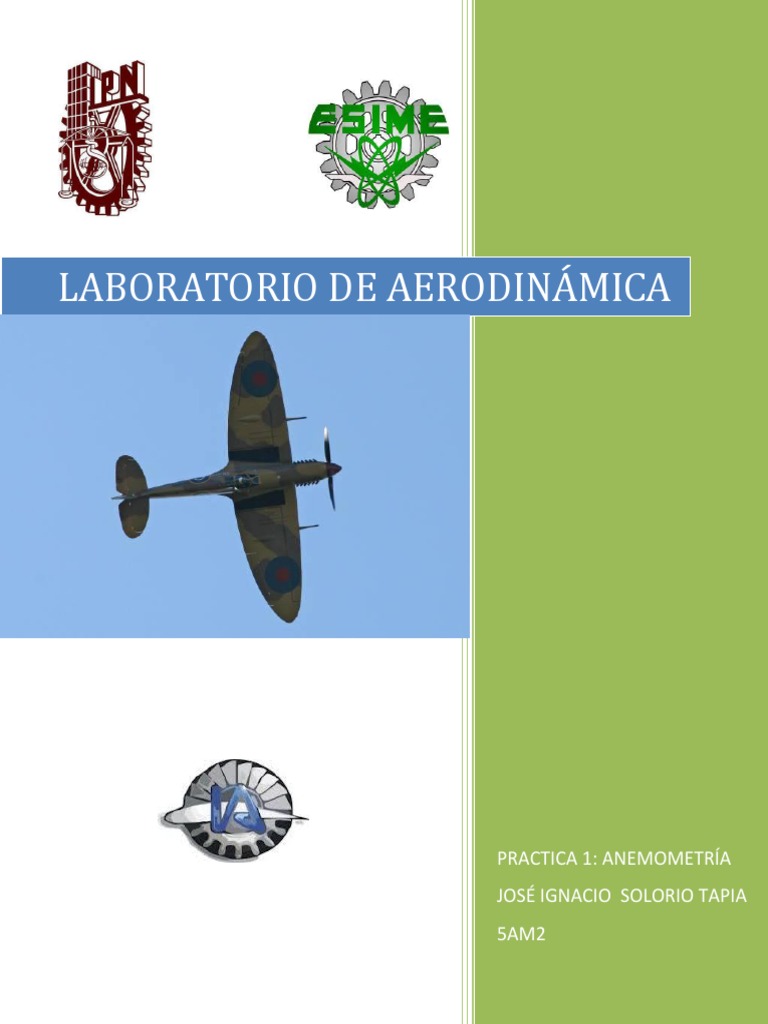 Practica 1 Anemometria | PDF | Velocidad del viento | Medición