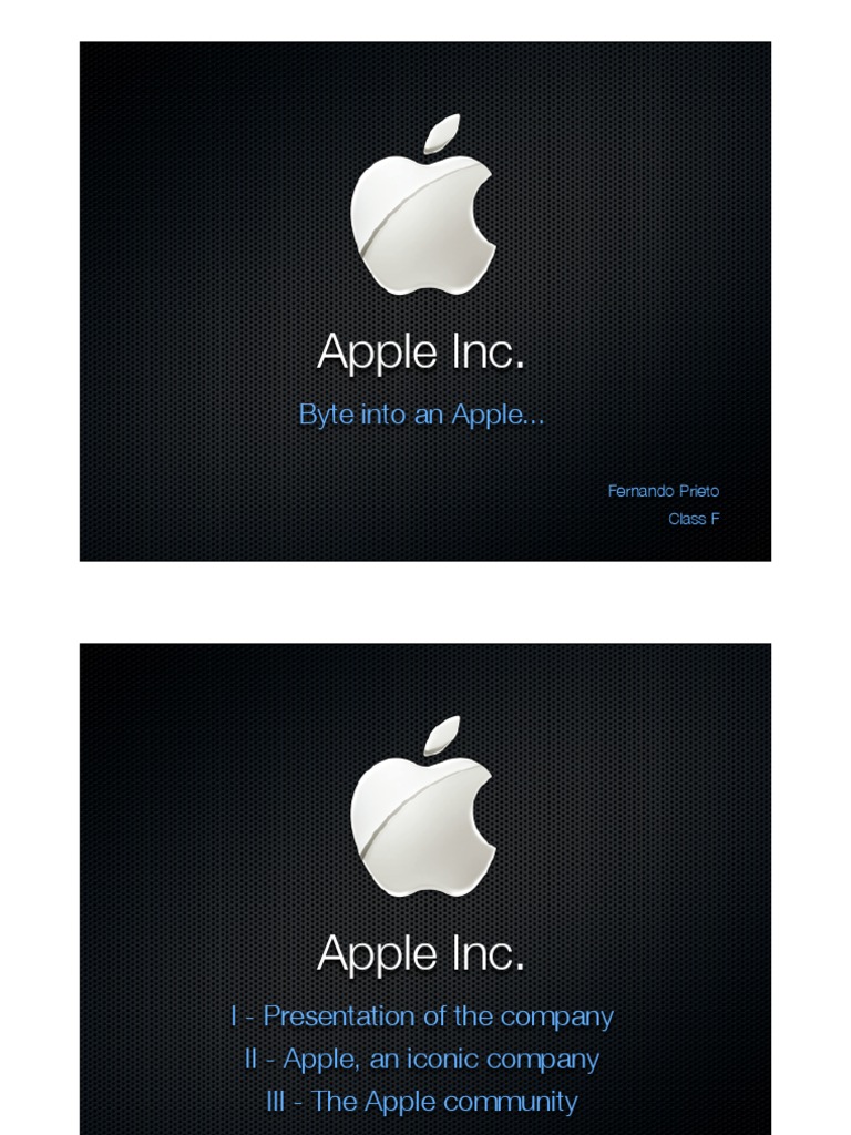 Apple Inc.: A Company Overview | PDF