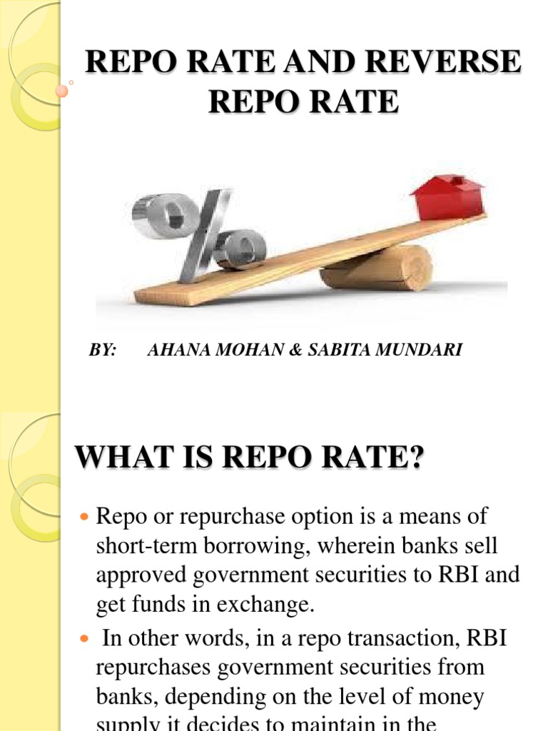 repo and reverse repo | Repurchase Agreement | Reserve Bank Of India
