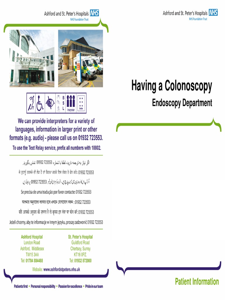 Having A Colonos | PDF | Colonoscopy | Drink
