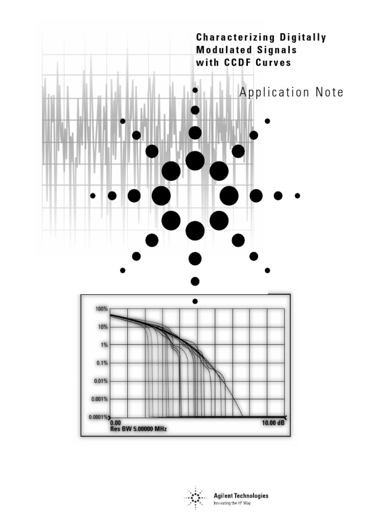 Characterizing Digitally Modulated Signals Width CCDF Curves Agilent ...
