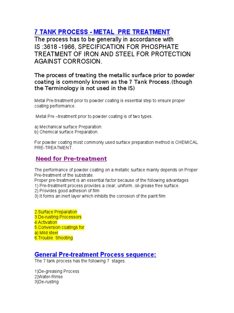 7 Tank Process Etc | Industries | Chemical Processes