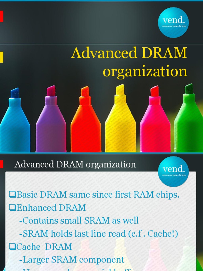 Advanced DRAM Organization Overview | PDF