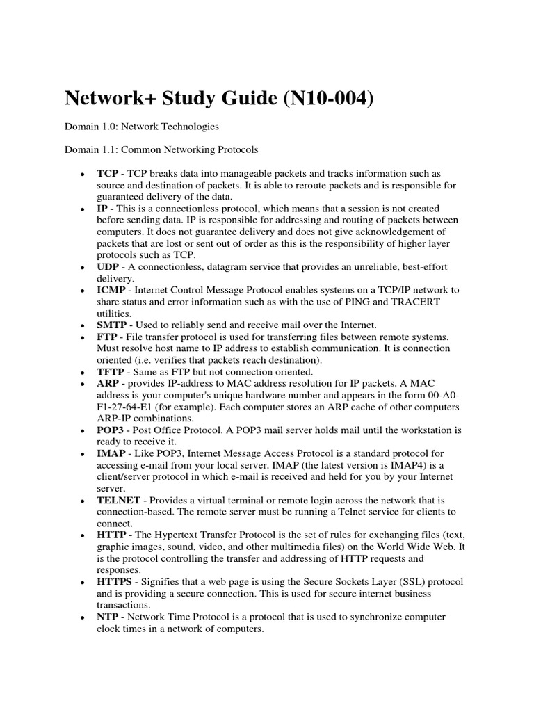 N+ Study Materail | Download Free PDF | Routing | Ip Address