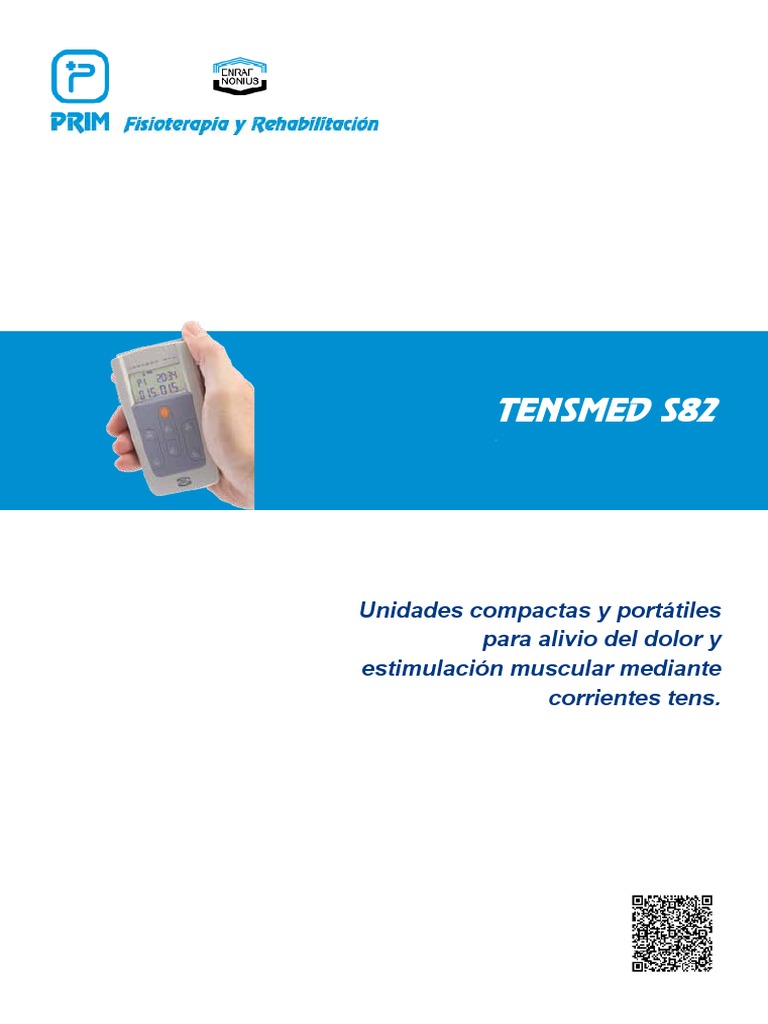 TensMed S82: Alivio del Dolor y Estimulación Muscular | PDF | Tecnología