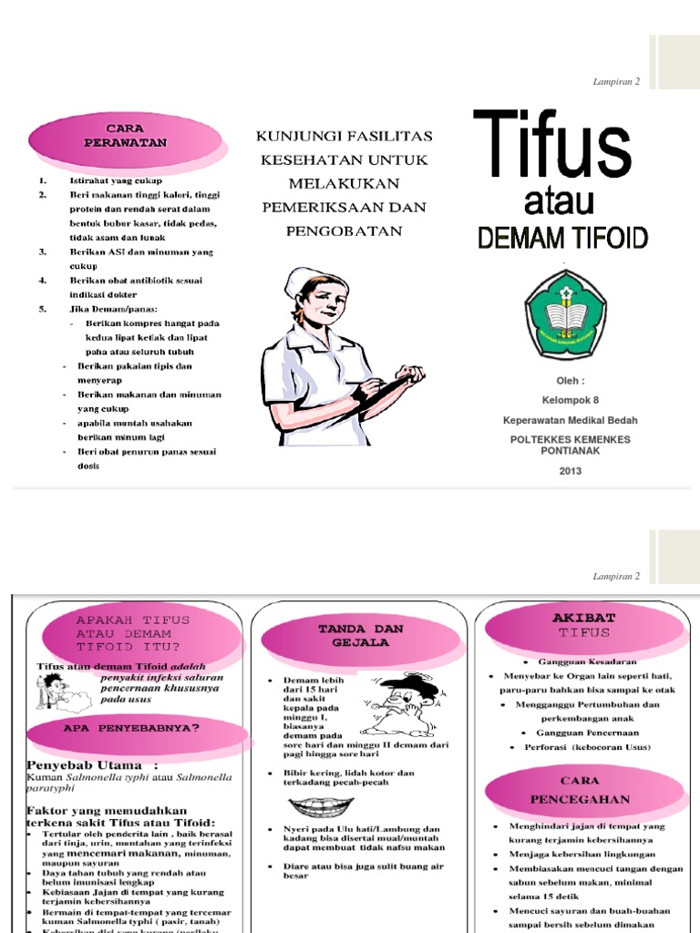 Leaflet Tifus | PDF