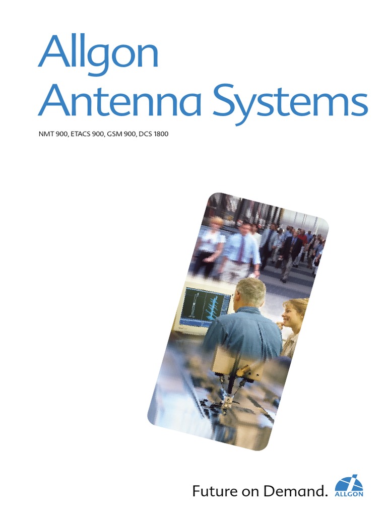 Allgon Customized BSA Antenna Overview | PDF | Antenna (Radio) | Decibel