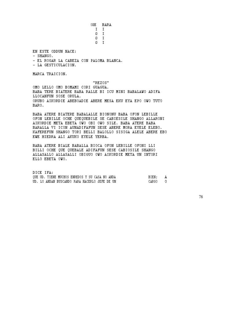 Aikordie: Sabiduría y Advertencias de Ifá | PDF