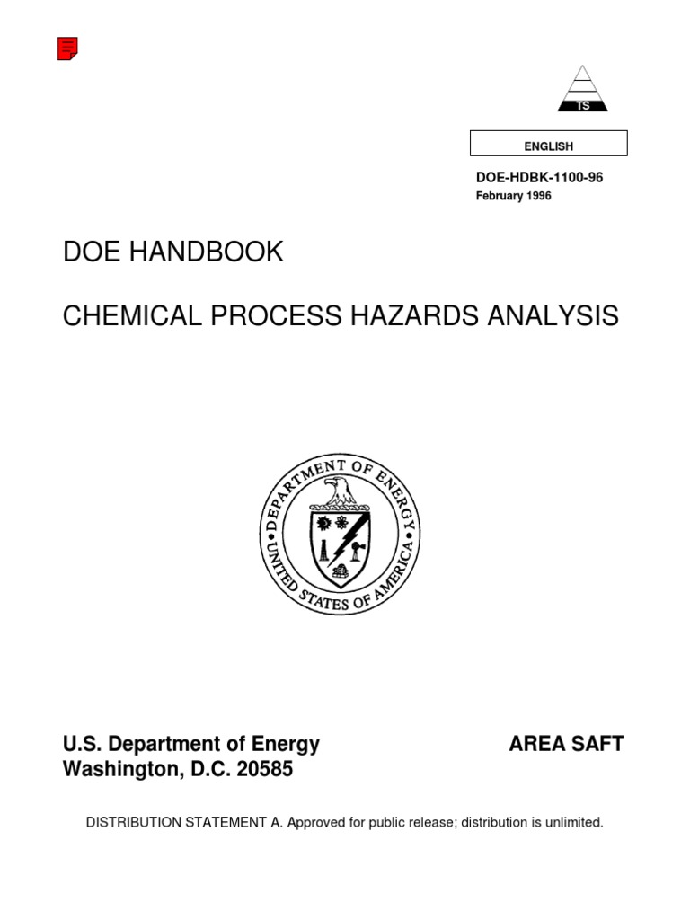 DOE Handbook - Chemical Process Hazard Analysis | PDF | Hazards | Combustion