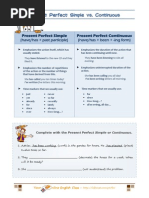 Present Perfect Continuous | PDF | Grammar | Onomastics