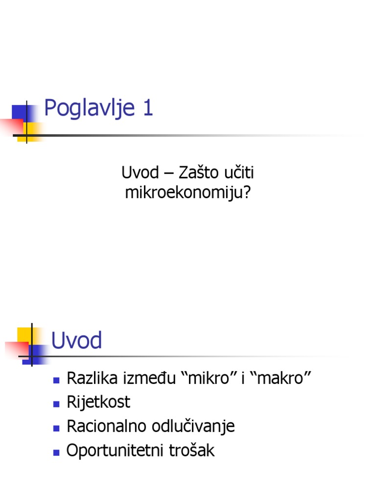 Mikroekonomija | PDF