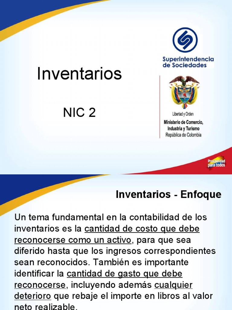 04 NIC 2 Inventarios | PDF