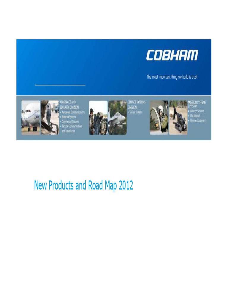 New Cobham Tactical Products 2012 | PDF | Electronics | Digital Technology