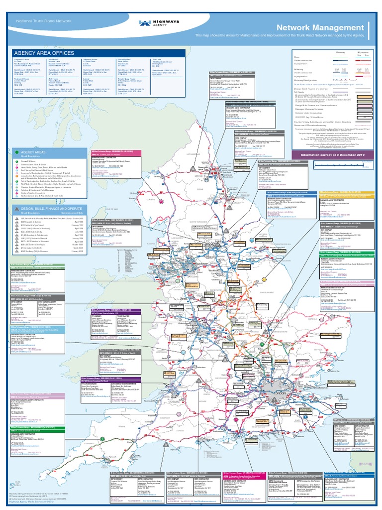 National Trunk Road Map1-2 | PDF | Road | Road Transport