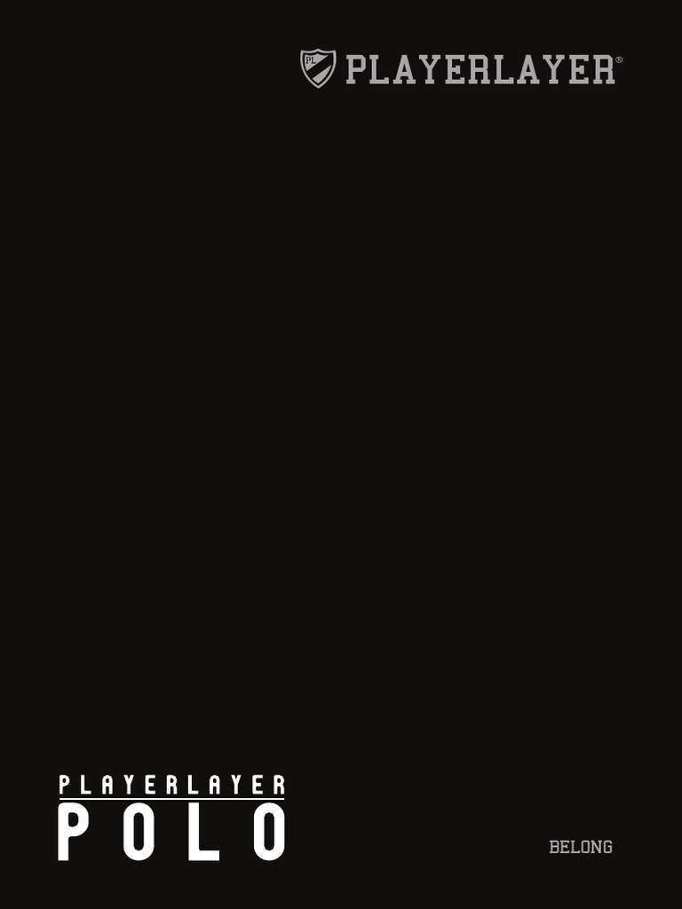 Playerlayer Polo Catalogue | PDF | Sweater | Clothing