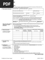 Reimbursement Claim Form - AXA GIG Gulf | PDF | Patient | Bahrain