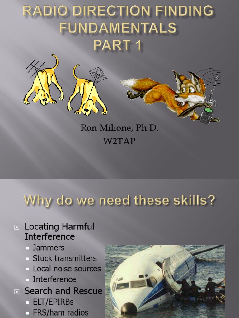 Radio Direction Finding Fundamentals | PDF | Radio | Transmitter