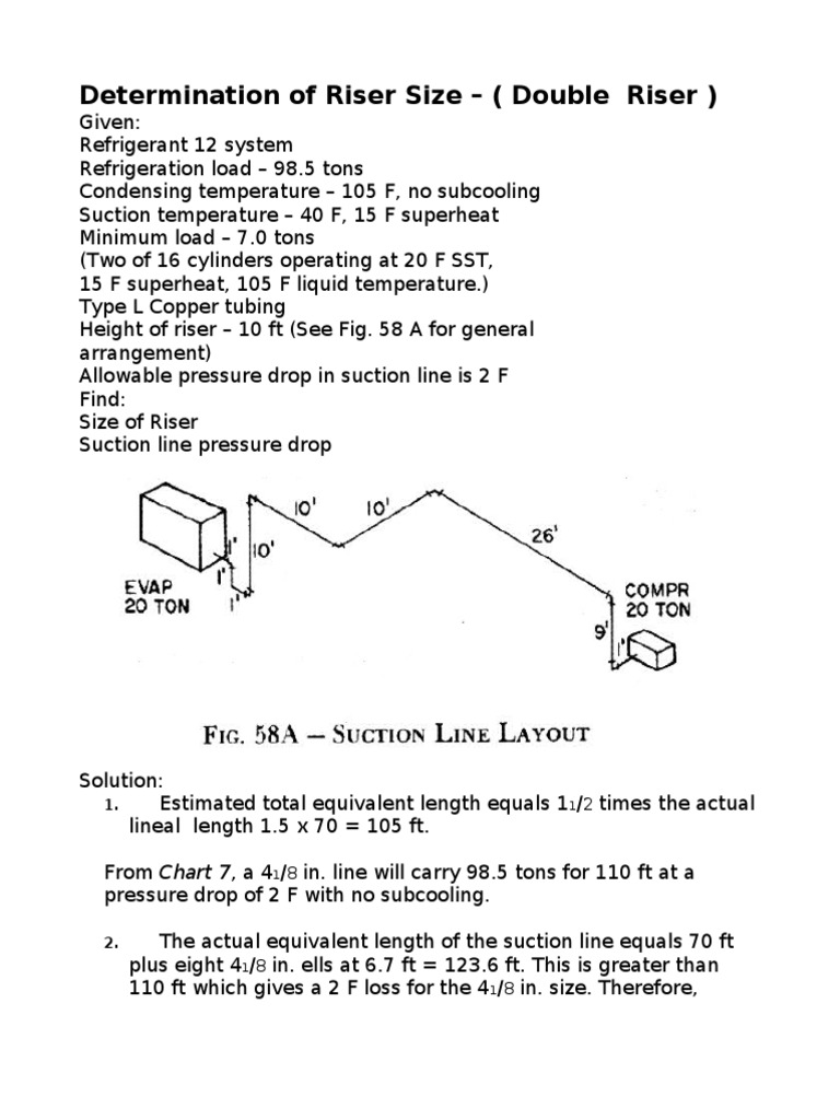 Double Suction Riser | PDF | Temperature | Gases