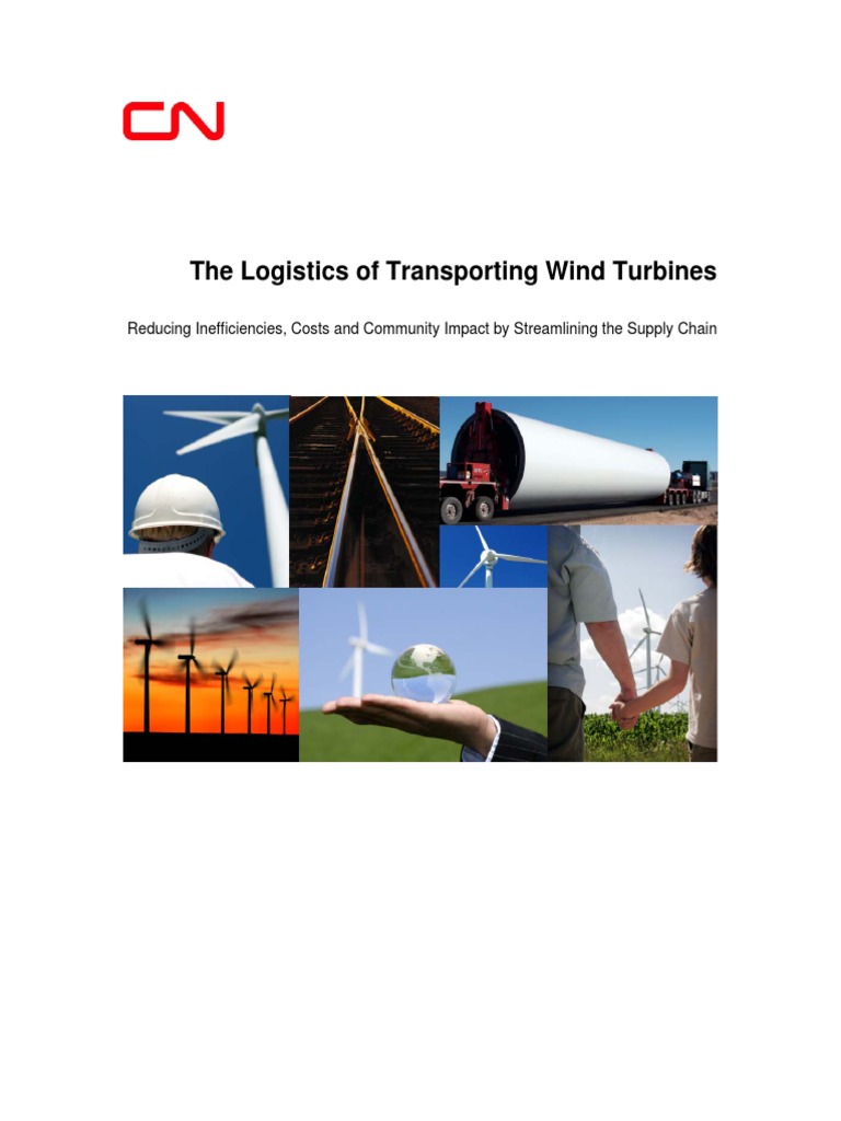 Wind Turbine Transportation Logistics | PDF | Wind Power | Rail Transport