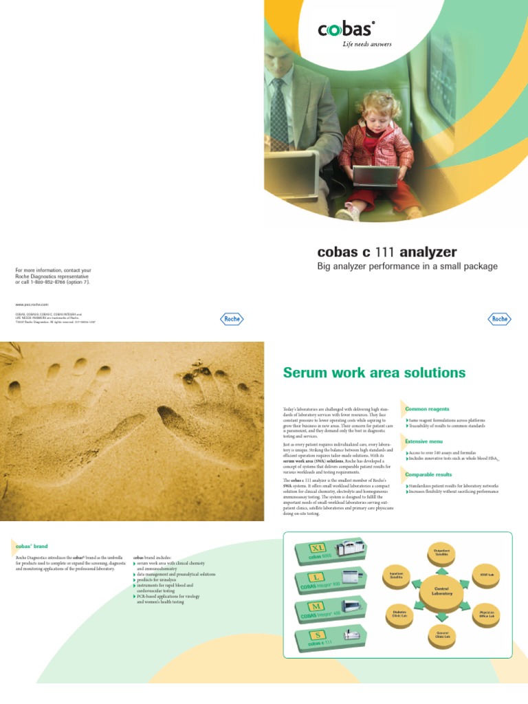 Cobas C 111 Brochure | PDF | Chemistry