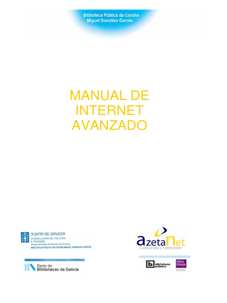 Manual de Internet Explorer Avanzado PDF | PDF | Módem | Internet