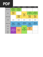 TAFE Queensland Group Timetable | PDF